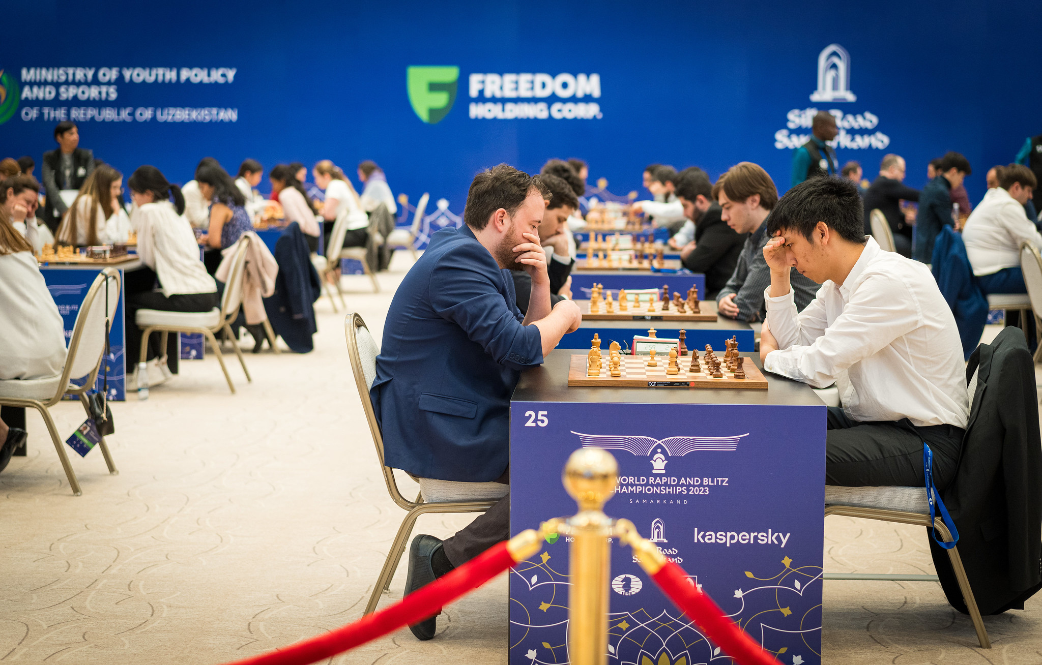 World Blitz Championship 2023 started in Samarkand – FIDE World Rapid ...