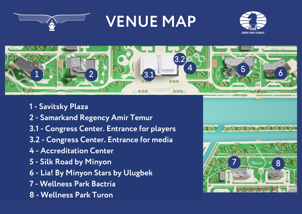 Venue – FIDE World Rapid and Blitz Chess Championships 2023 Venue – FIDE World Rapid and Blitz Chess Championships 2023